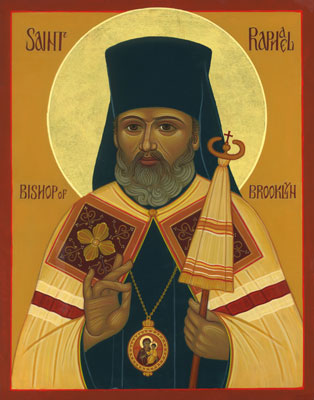 Orthodoxy in NWA: Akathist to St. RAPHAEL, Bishop of Brooklyn