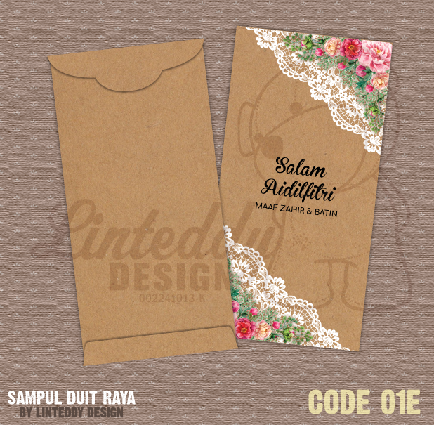 linTeddy Design: SAMPLE DESIGN SAMPUL DUIT RAYA 2018