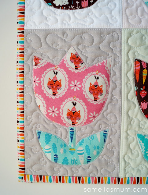 Tulip Time Quilt {Pattern} - Samelia's Mum