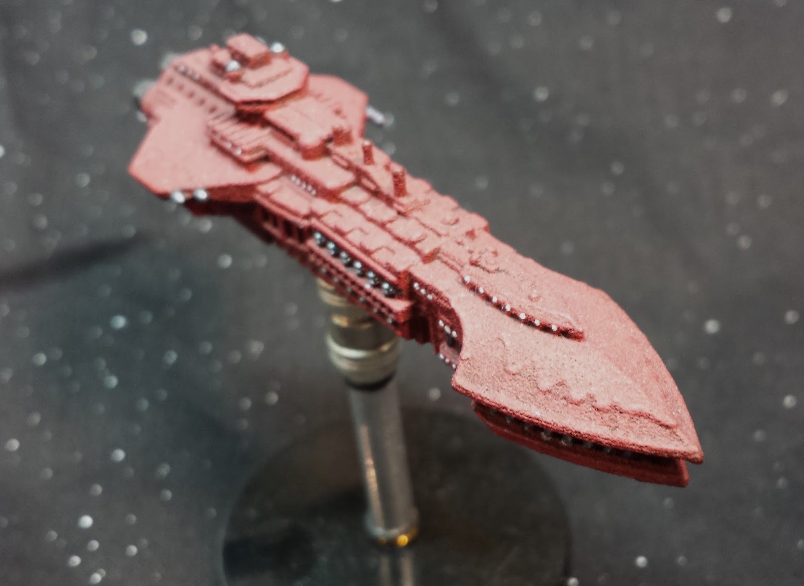 Battlefleet Gothic: Chaos Schismatic Class Light Cruiser - Jade Gaming News
