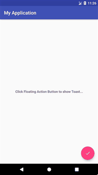 Adding Floating Action Button (Kotlin)