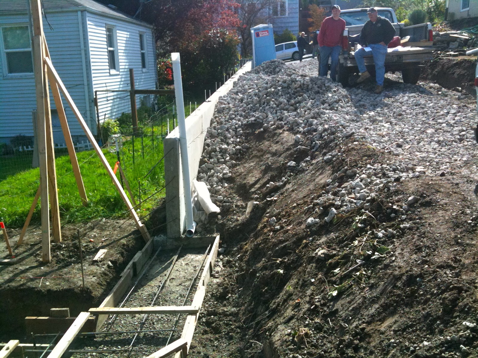 The Viretta Park Residence: Driveway/Foundation Update