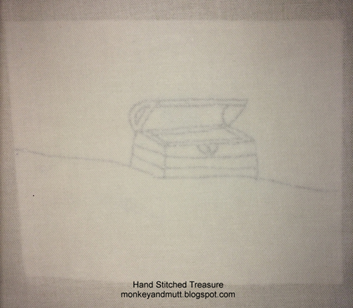 Hand Stitched Treasure: Treasure Chest Postcard Tutorial Part 2: Design ...