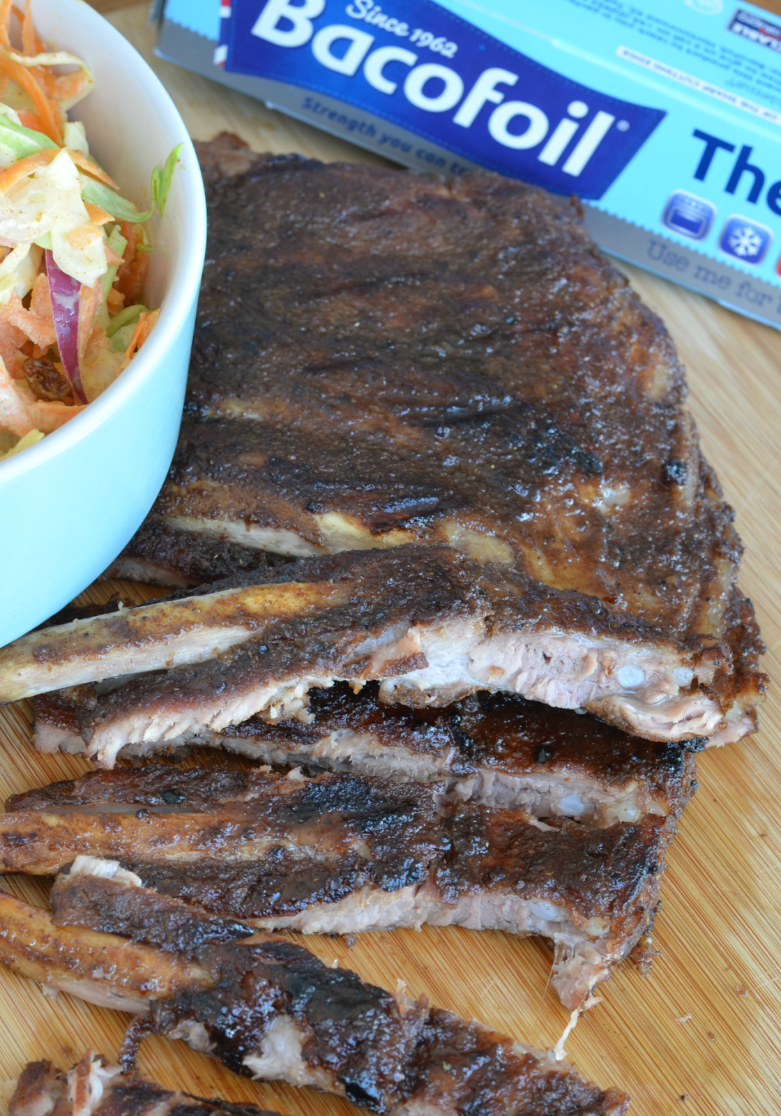 The Crazy Kitchen: BBQ Indian Spiced Ribs with Sticky Ginger Glaze