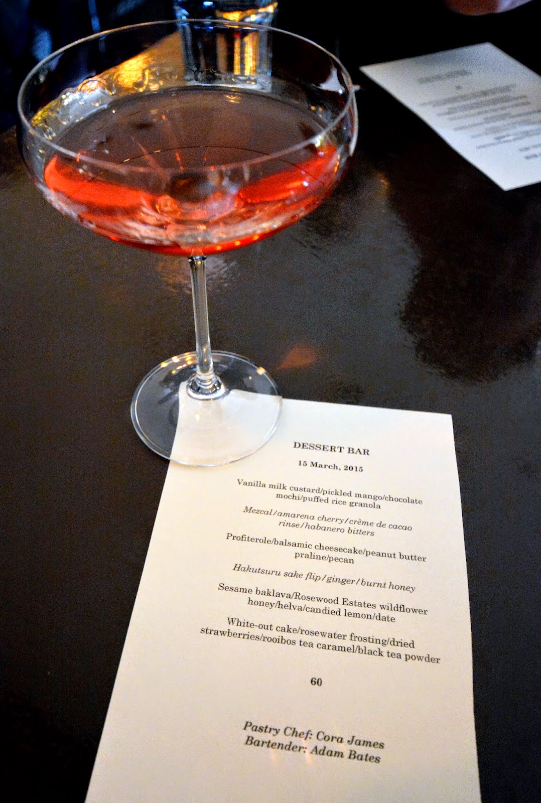 Dessert Bar by Pastry Chef Cora James - Food Junkie Chronicles