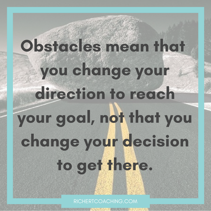 Richert Coaching: Blog: Plans Change