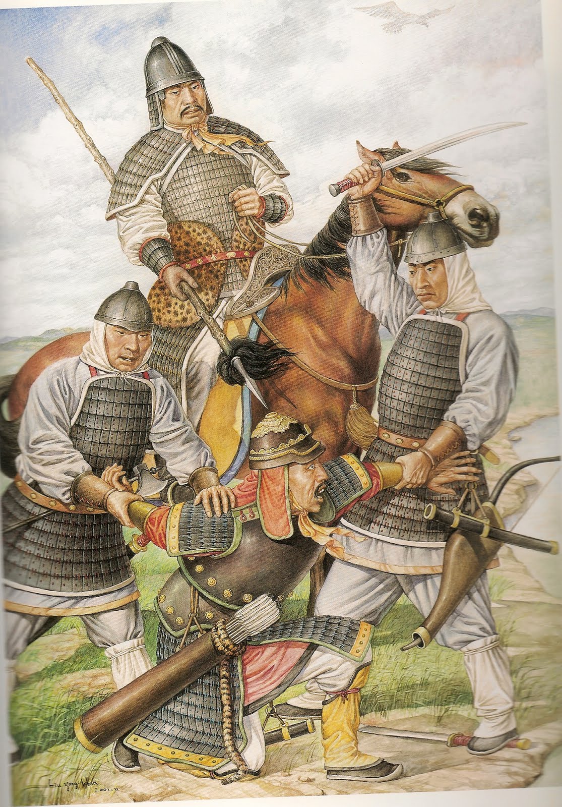 MINIATURAS MILITARES POR ALFONS CÀNOVAS: LOS MONGOLES (laminas de LIU ...