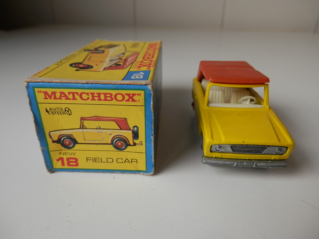 EDUARDO ASCANIO MIS MATCHBOX: Nº. 18 REGULAR, FIELD CAR