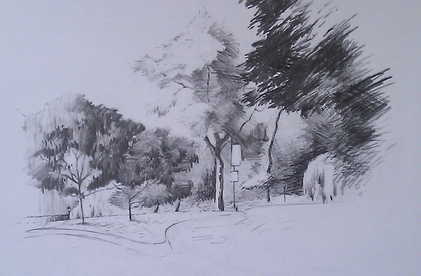 The Urban Art Farm: Graphite Paintings at Daybreak