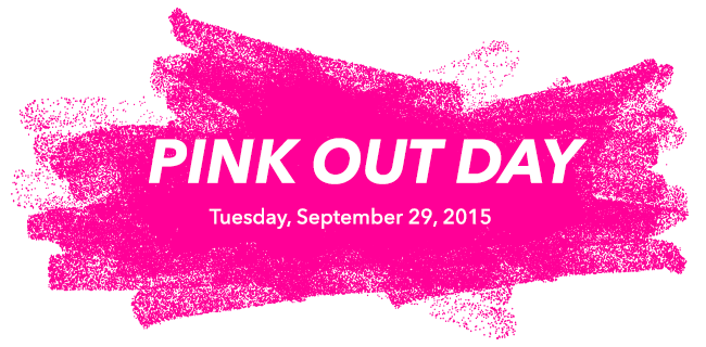 pollyanna's world: National Pink Out Day: In Support of PP