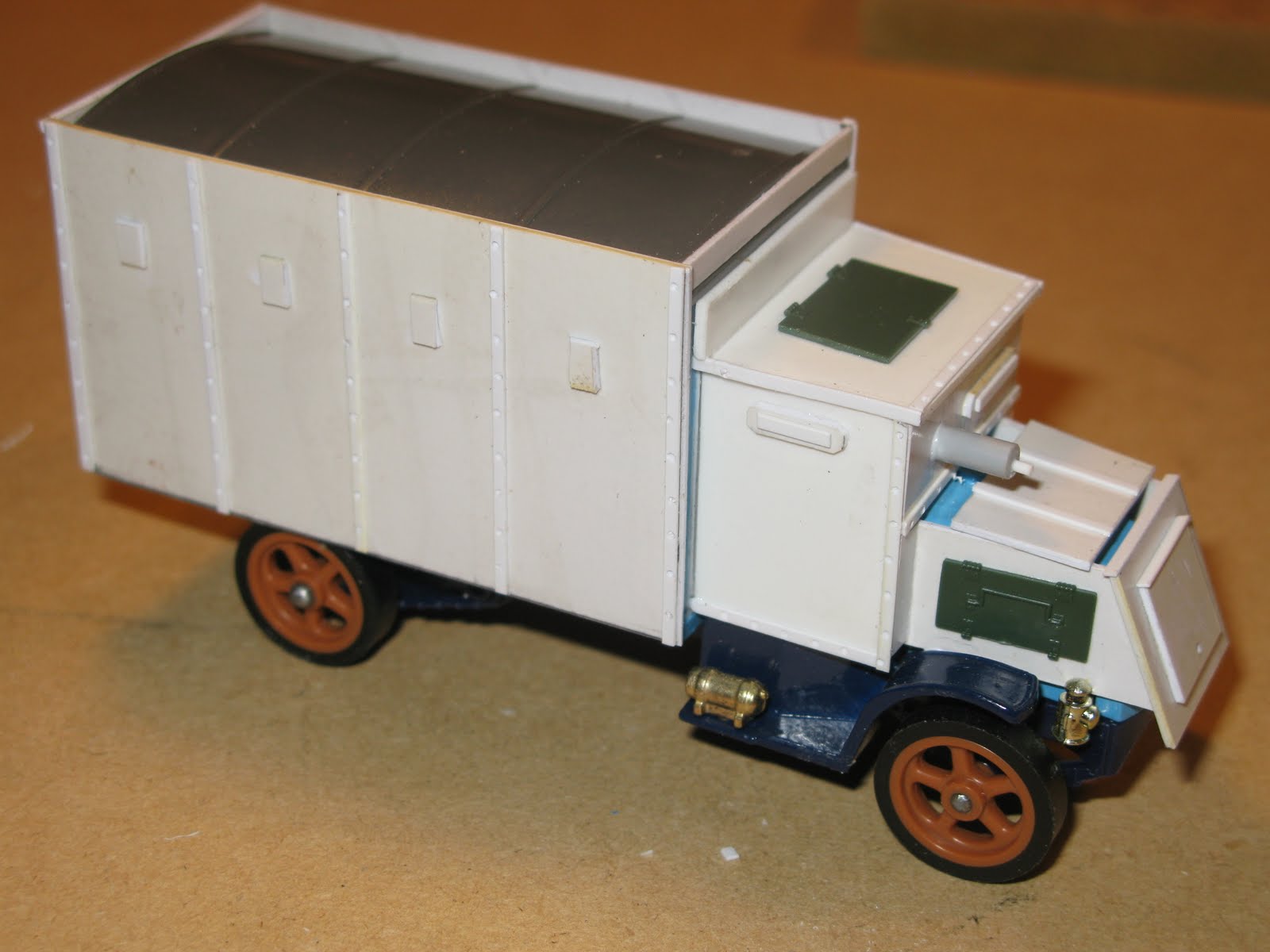 Back of Beyond Improvised Armoured Truck WIP