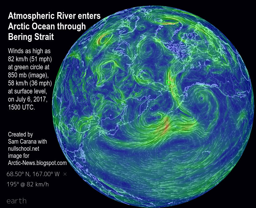 Arctic News: Rain Over Arctic Ocean
