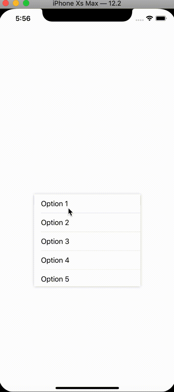 The Xamarin Experience: Drop down control in iOS