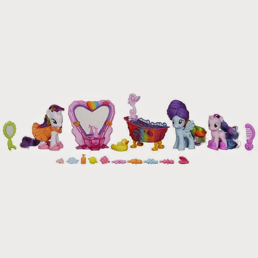 Rainbow Dash, Rarity & Star Dreams Spa Pony Set Listed on Kohl's ...