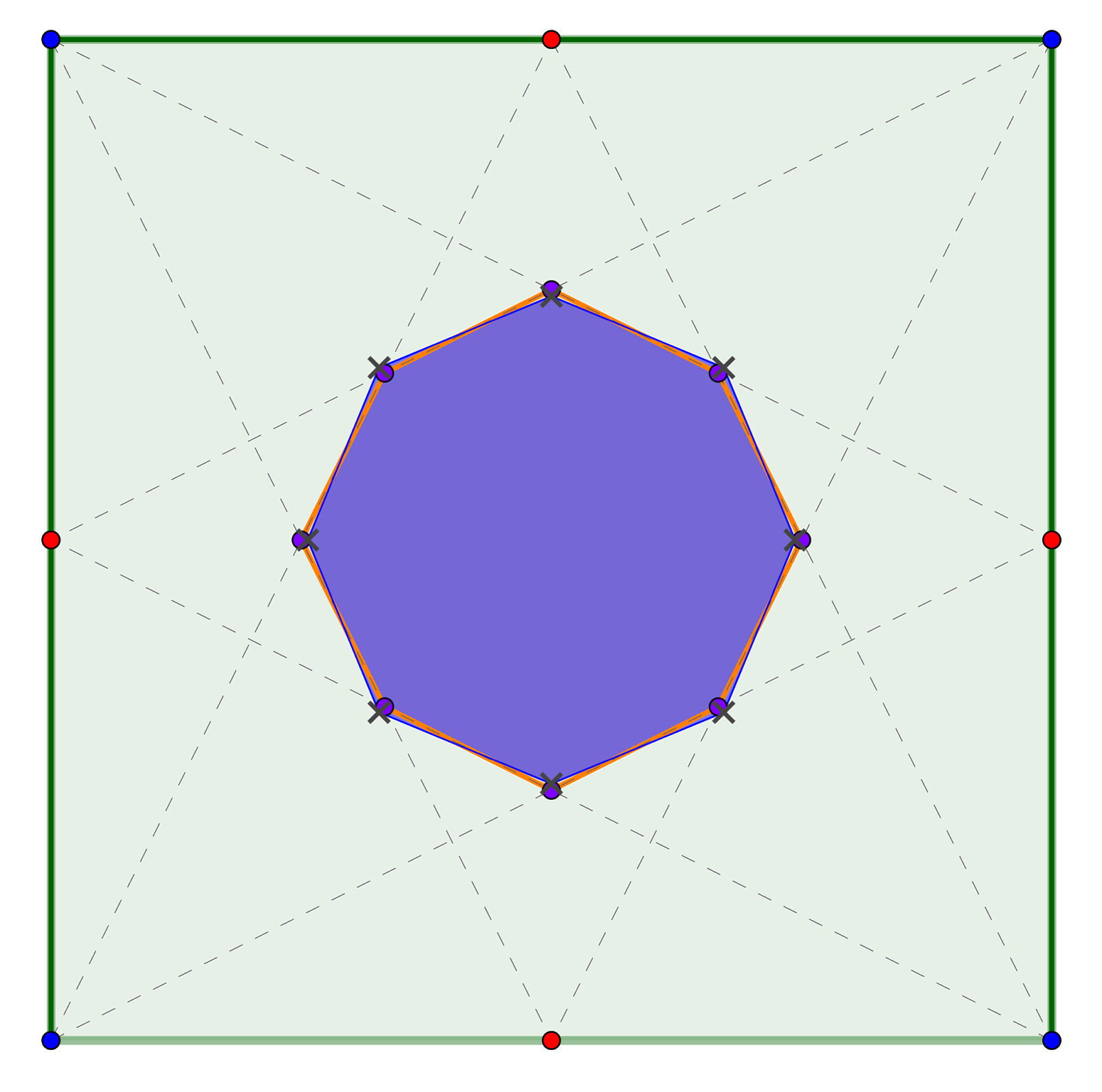Matemáticas na Rúa: A voltas co octógono