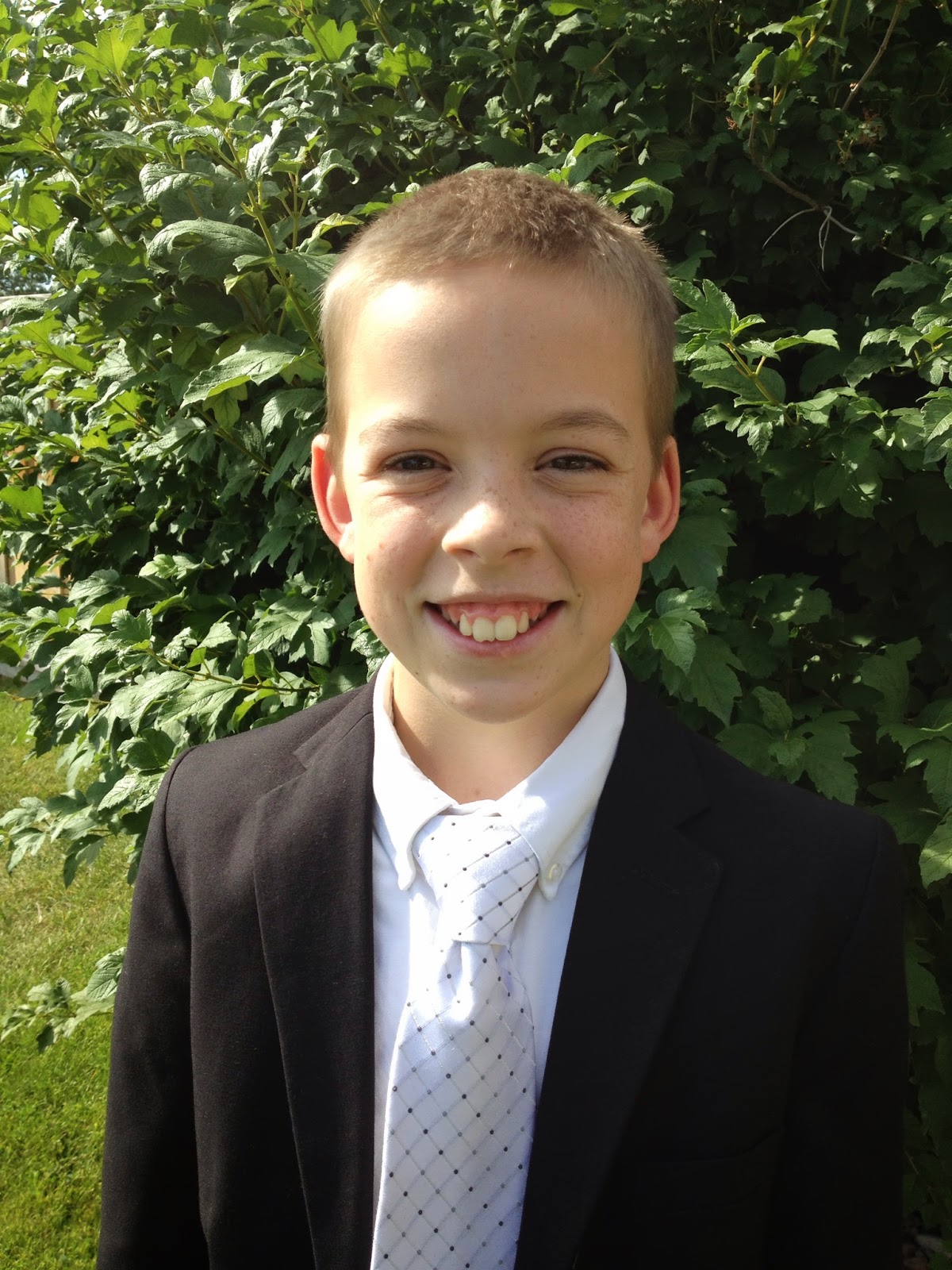 wendy will ramble...: Jared Turned 12 - He's a Deacon Now!