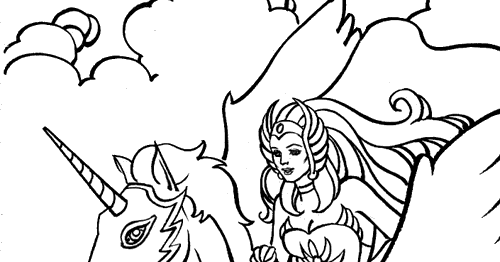 She-Ra Coloring Pages | Learn To Coloring