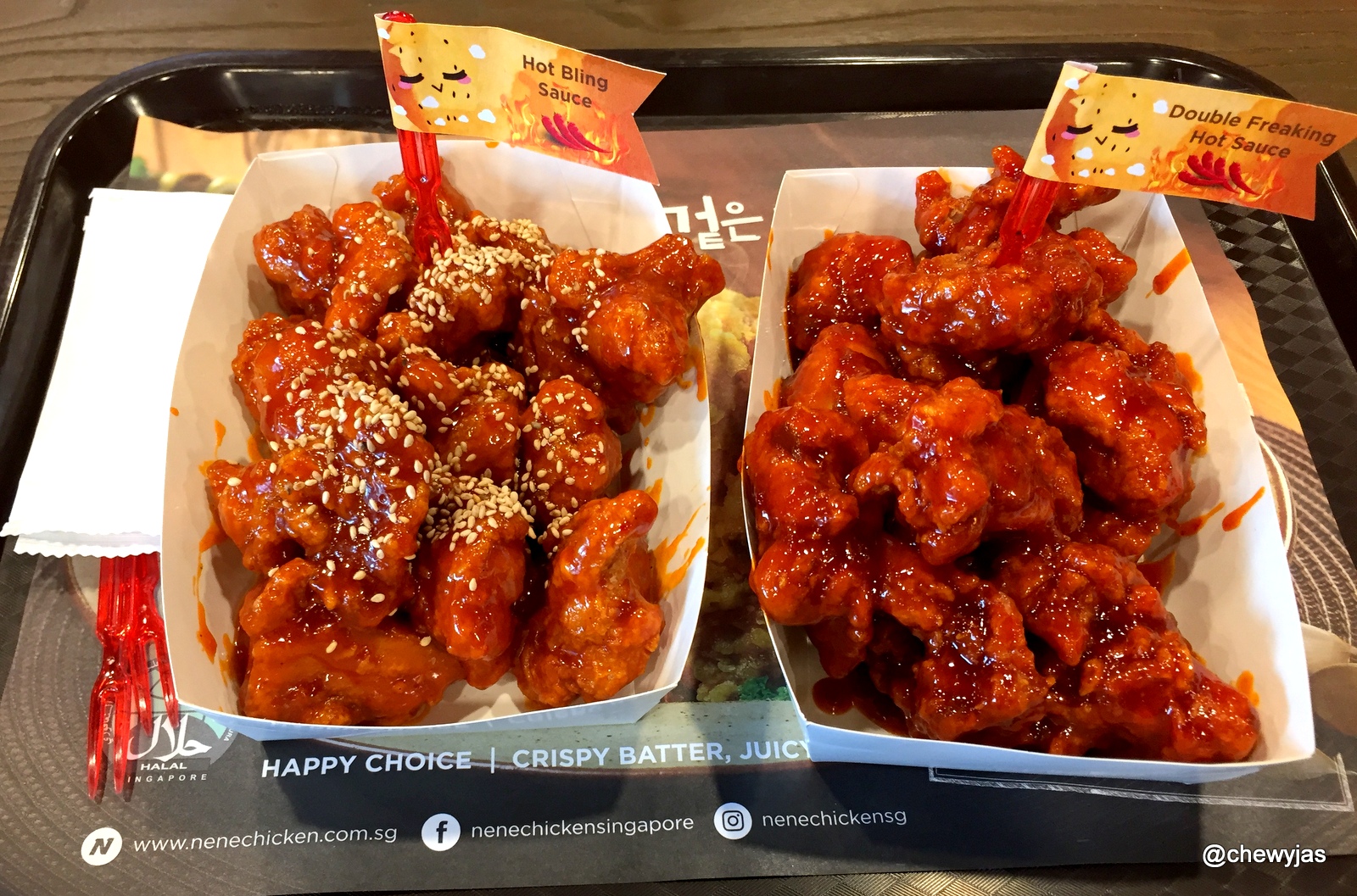 ChewyJas - Singapore Lifestyle Blogger : [FOOD + GIVEAWAY] NeNe Chicken ...