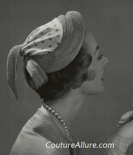Couture Allure Vintage Fashion: In Your 1950s Easter Bonnet