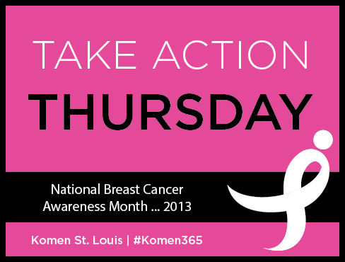 Susan G. Komen Kansas: Take Action: Join the Chorus #Komen 365