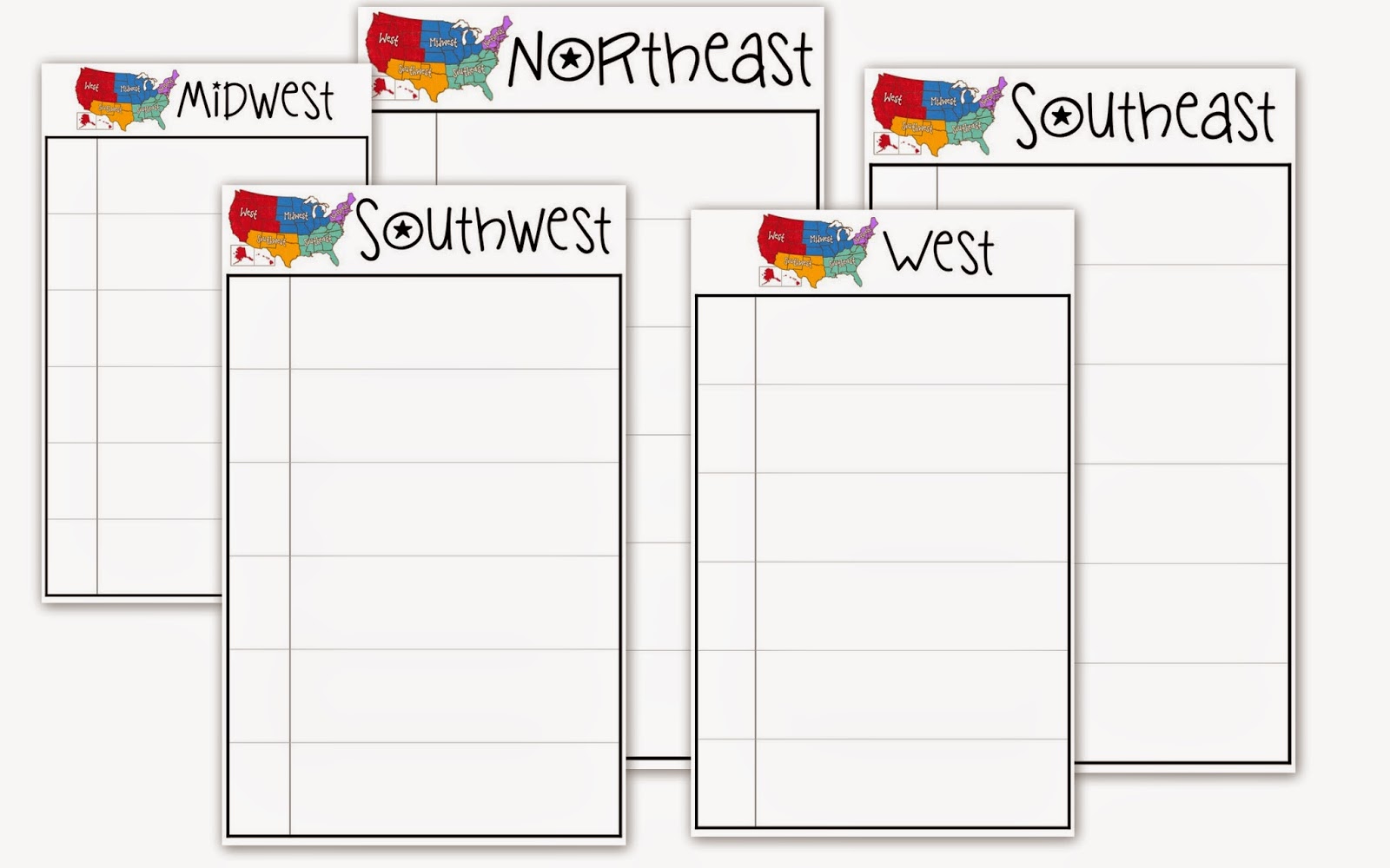 Regions of the United States - The Contemporary Classroom