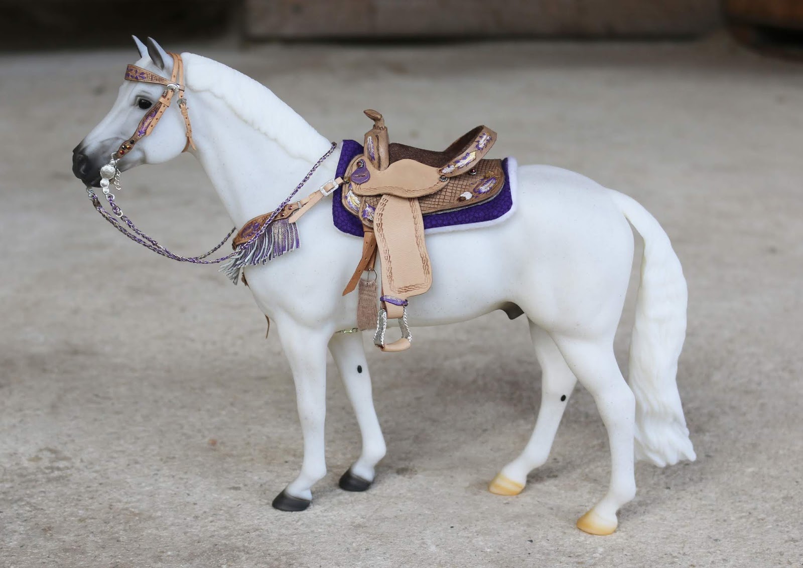 Rachel Fail Model Horse Tack