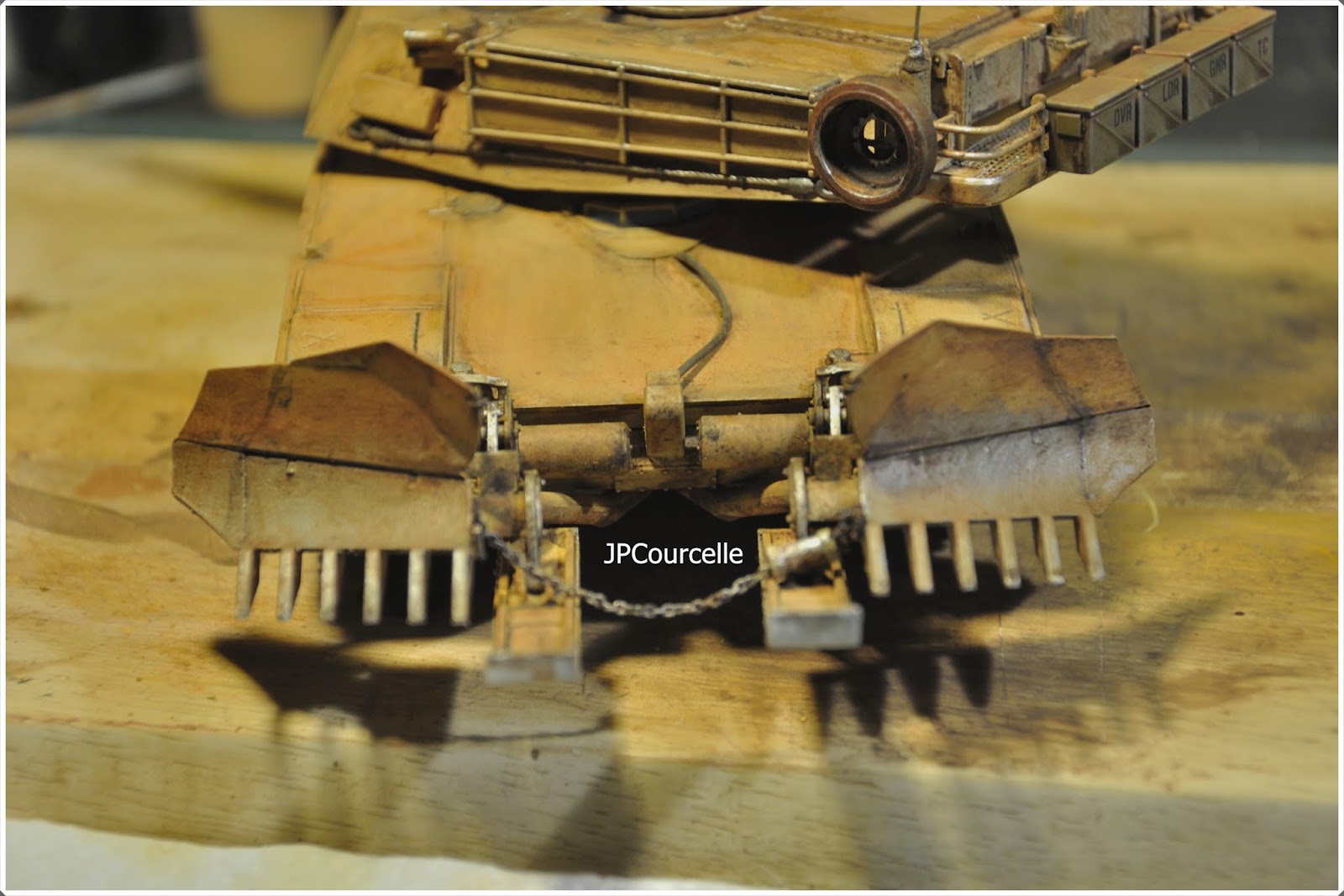 Les Créations de Jean-Pierre: M1A1 Abrams with Mine Plow