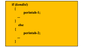 Operasi Penyeleksian Kondisi
