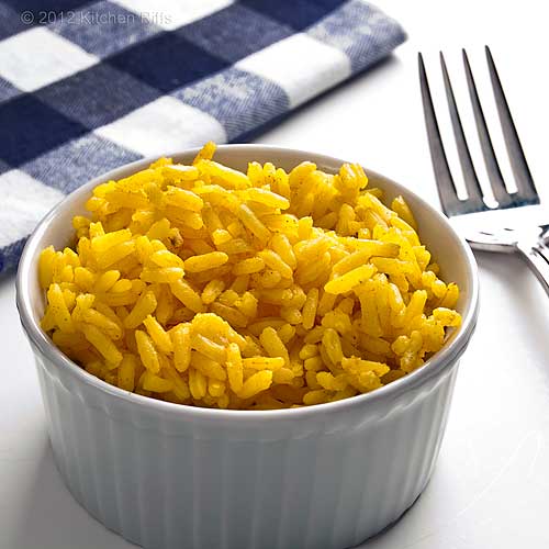 Kitchen Riffs: Aromatic Yellow Rice