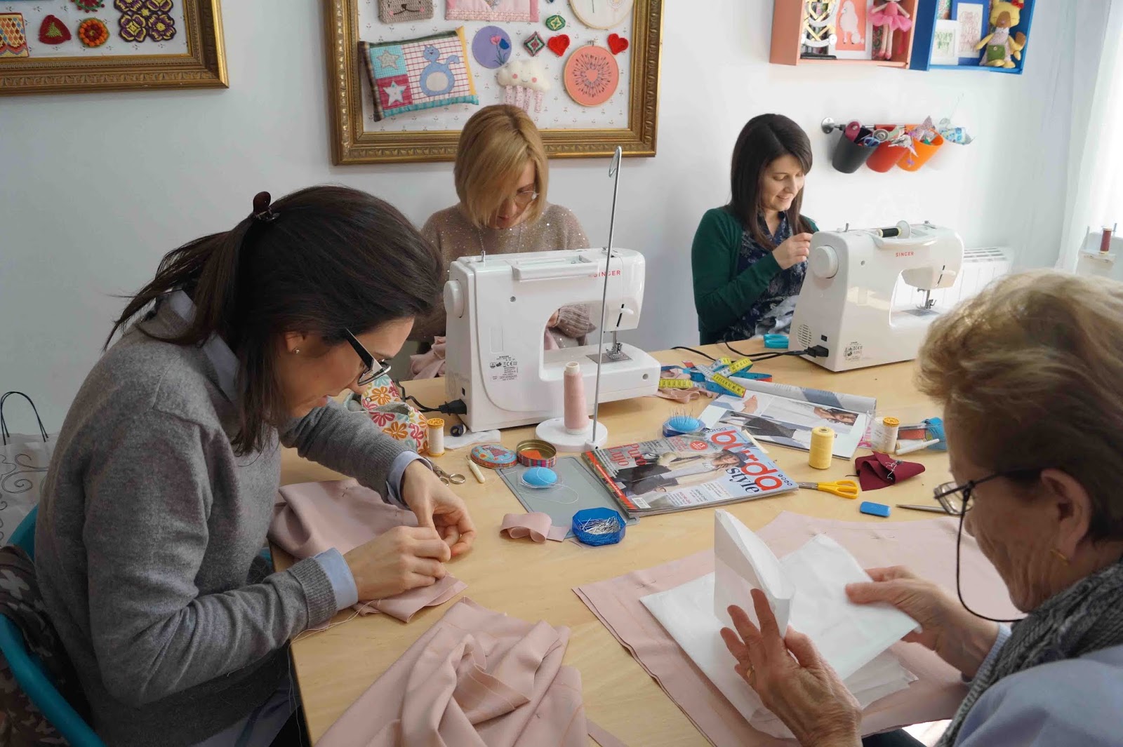 The Crafty Room: Taller de Corte y Confección. Módulo I - Intermedio.