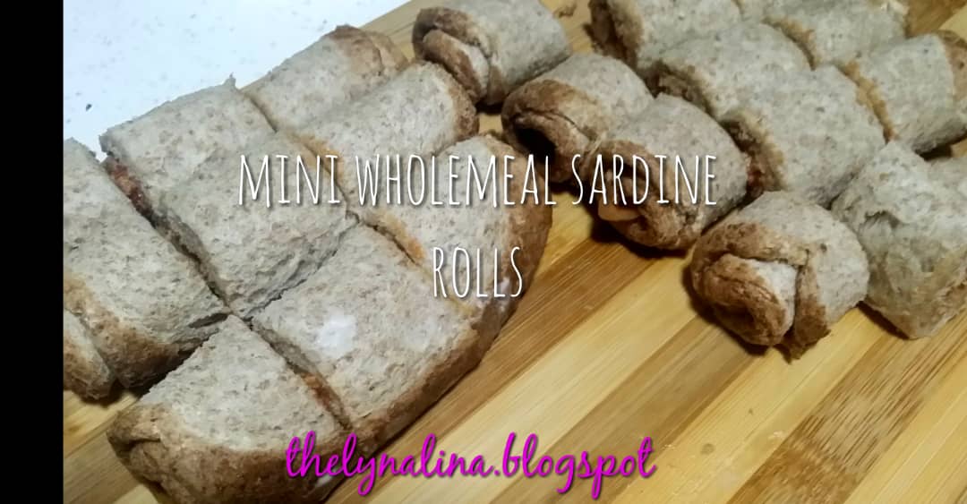 Mini Wholemeal Sardine Rolls | LYN'S HOMELICIOUS