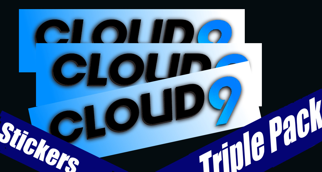 Esports Merchandise UK: League of Legends Cloud 9 team stickers - Pack of 3