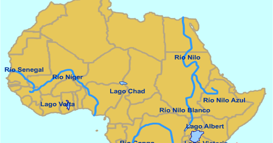 África: HIDROGRAFÍA