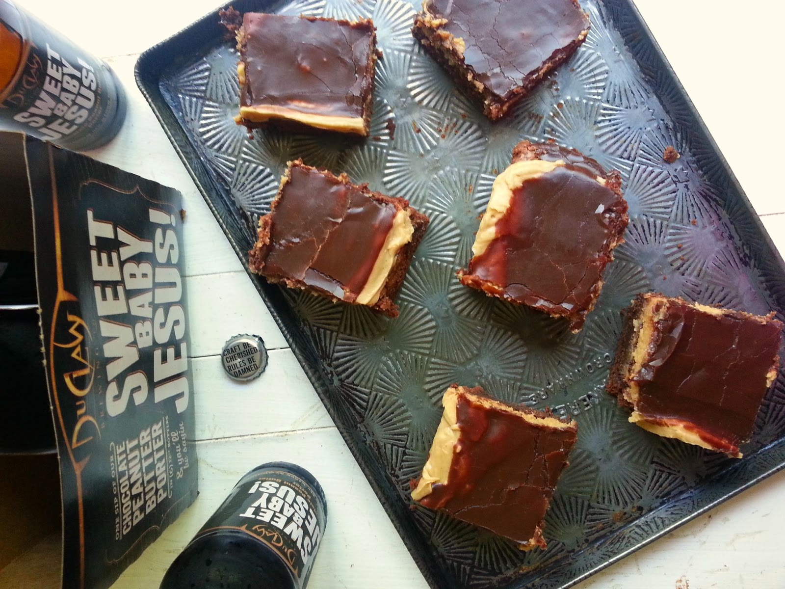 chica chocolatina: Sweet Baby Jesus Beer Brownies