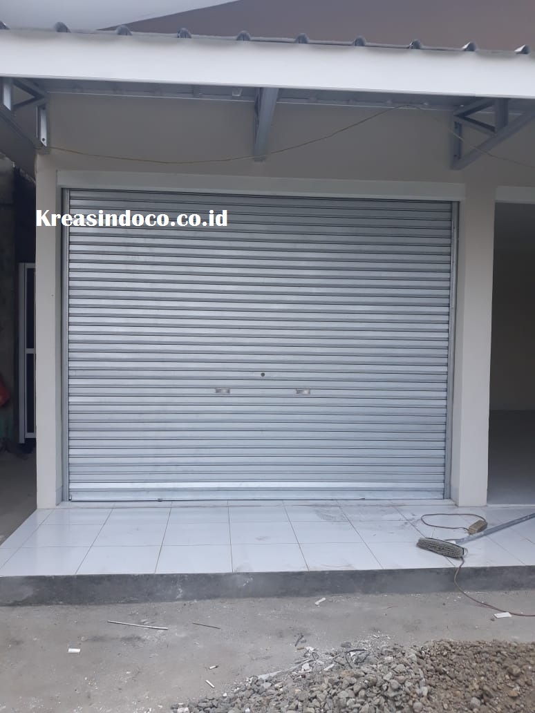 Rolling Door Besi Galvalum Pesanan PT Metland Indoprocon di Projek ...