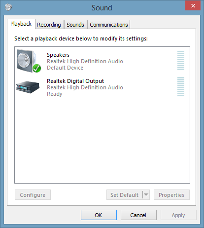 2.1 Speaker Setting for Windows
