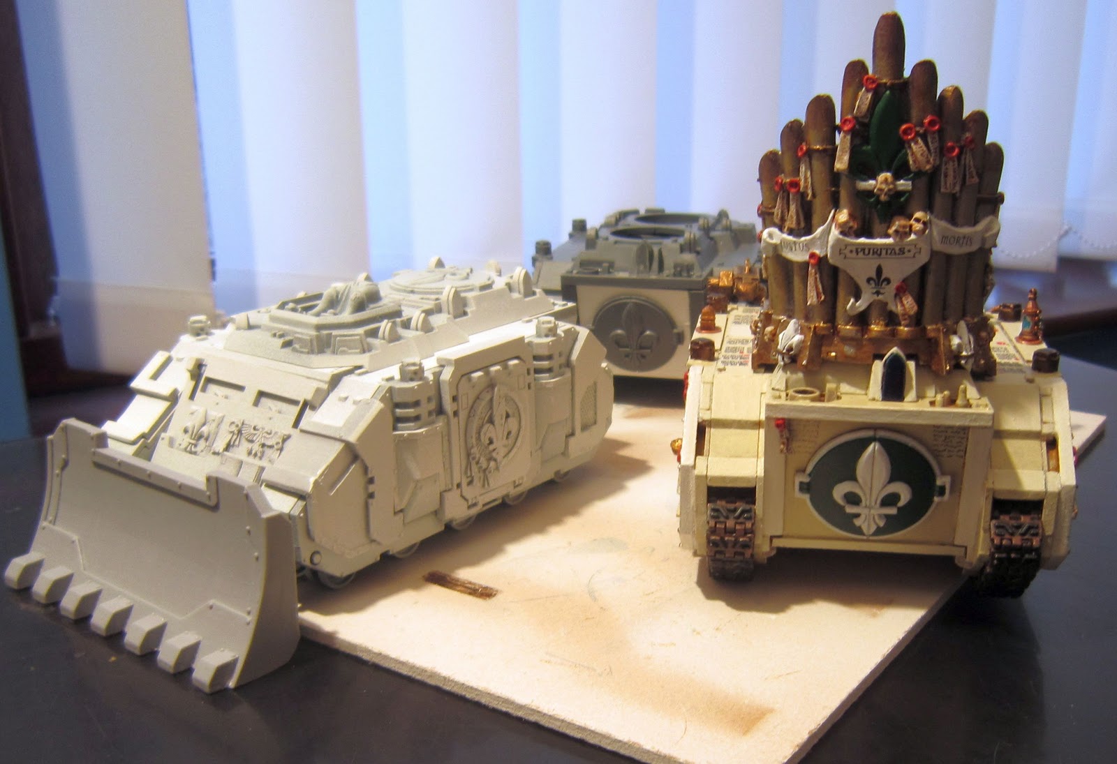 Artificer's Workshop Visions: Sisters of Battle Tanks