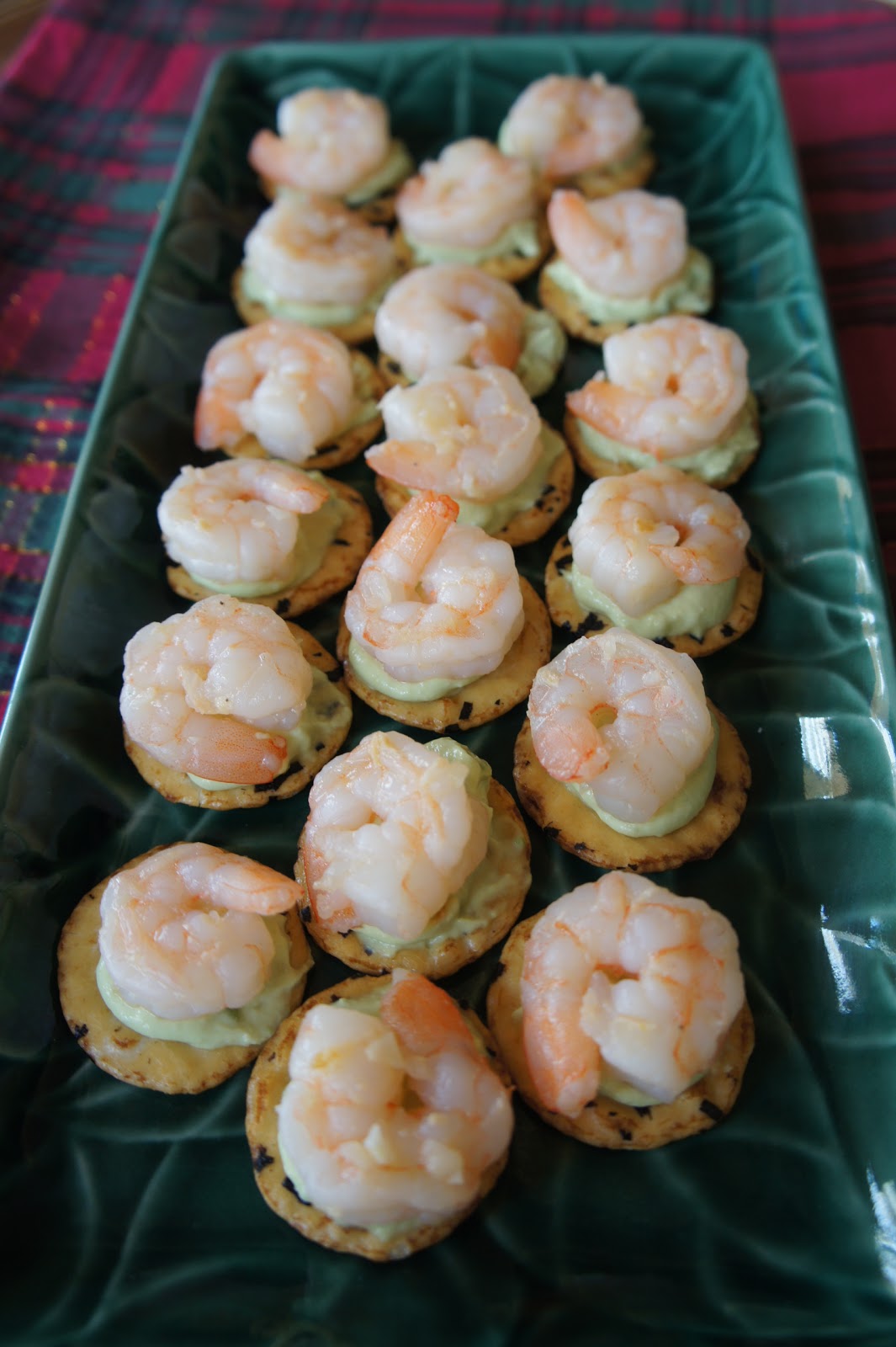 Something to Relish: Prawn and wasabi nibbles