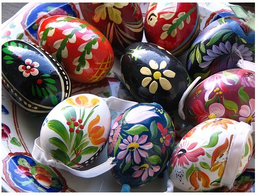 PASTE PEISAJE: Oua de paste