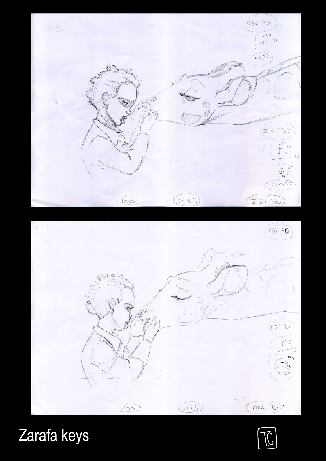 Tom Caulfield Artwork: Zarafa