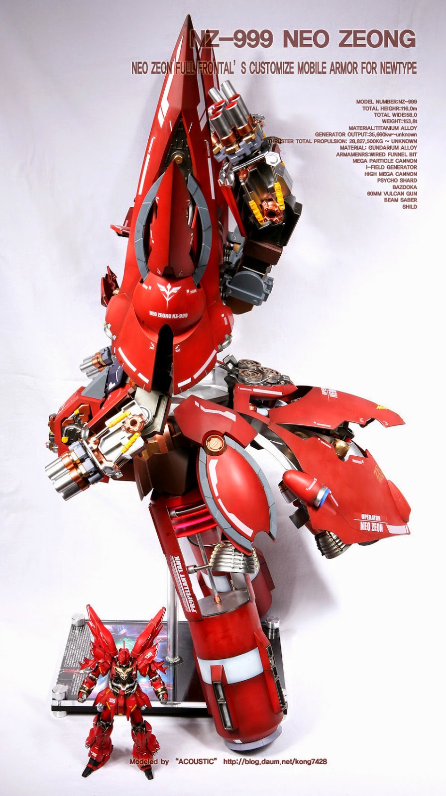 Custom Build: HGUC 1/144 NZ-999 Neo Zeong "Open Hatch Presentation"