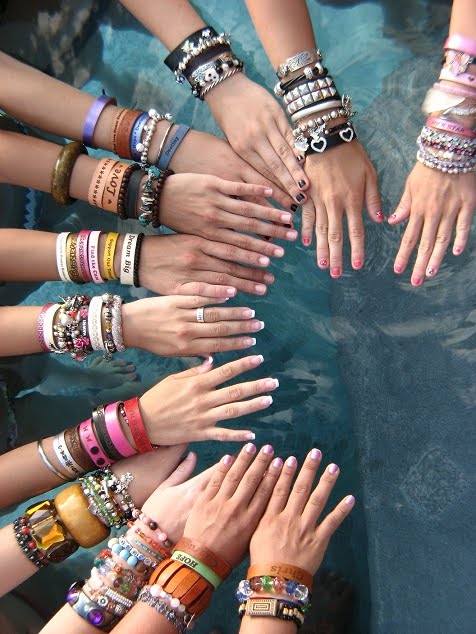 Oficina de Moda: braceletes