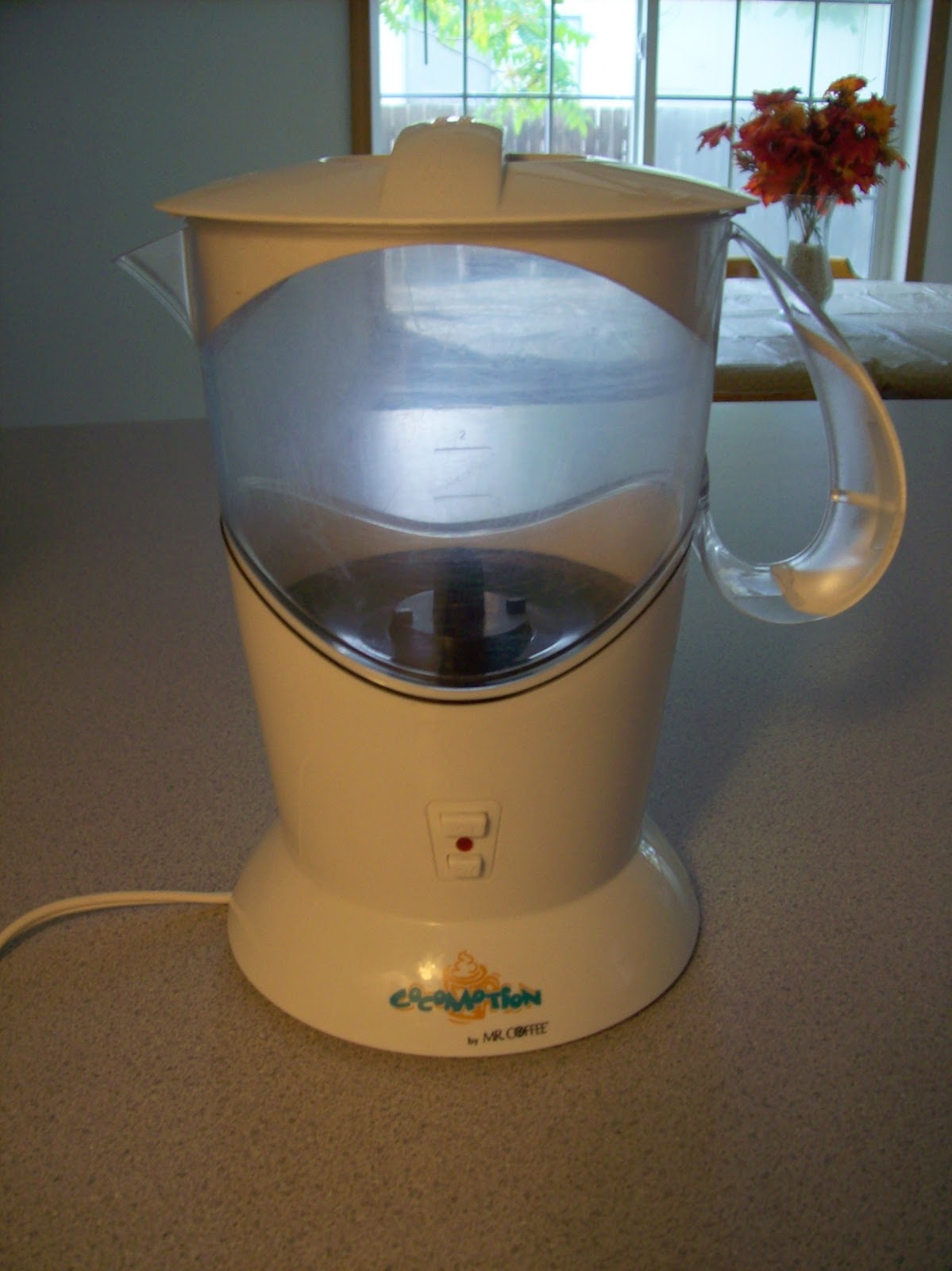 Picking up where we left off...: Cocomotion Hot Chocolate Maker