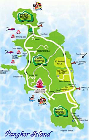 Welcome to Pangkor Coral Bay Resort: PETA PANGKOR