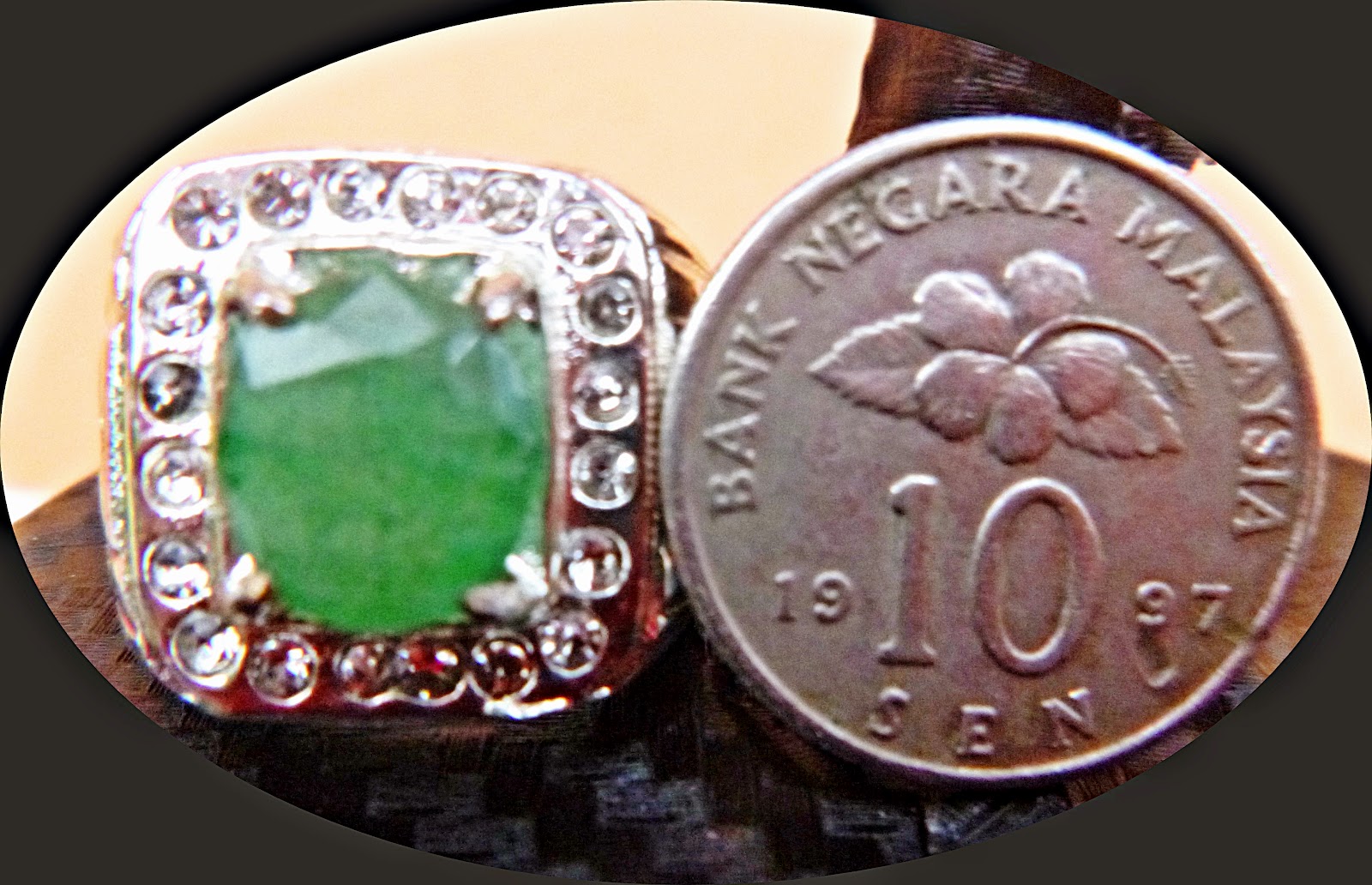 KeyjaShop: Cincin Permata Zamrud Colombia