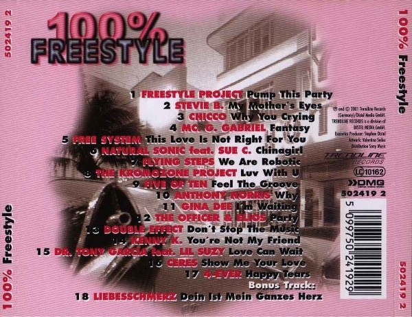 FREESTYLE BEAT: 100% FREESTYLE VOL 1