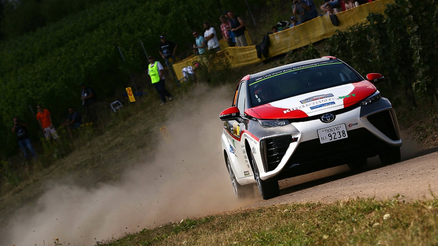 Toyota Mirai makes motorsport debut at WRC Germany | PriusChat
