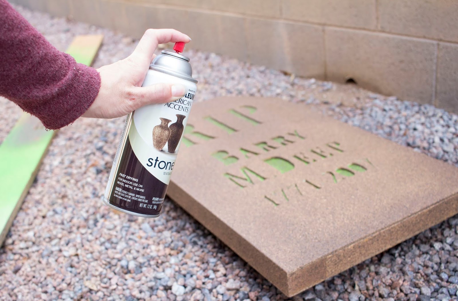 How to Make a Light-Up Halloween Gravestone | Pneumatic Addict