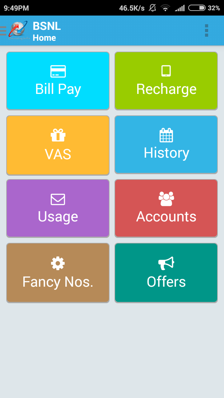 BSNL FTTH Services How To Use BSNL Mobile App bsnl-ftth-services-how-to-use-bsnl-mobile-app