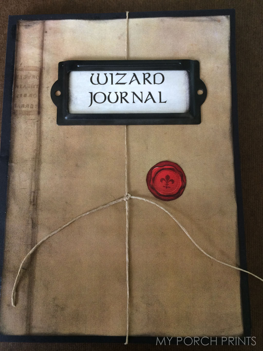 My Porch Prints: Wizard Themed Envelope Journal